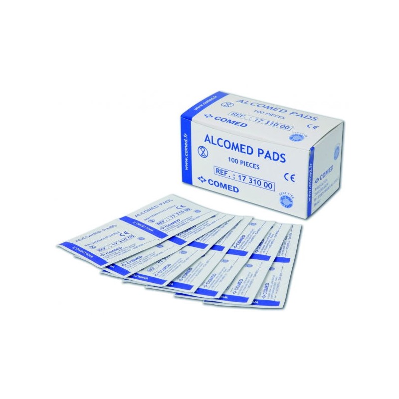 TAMPONS ALCOOL 70 DEGRES BOITE DE 100